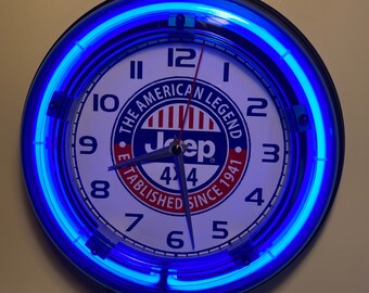 Jeep Wall Clock - Etsy
