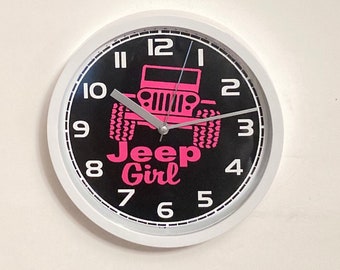 Jeep Wall Clock | Etsy
