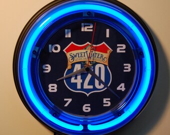 420 Clock | Etsy