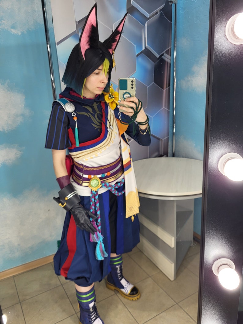 Tighnari Cosplay Costume Genshin Impact Free Express Etsy Australia