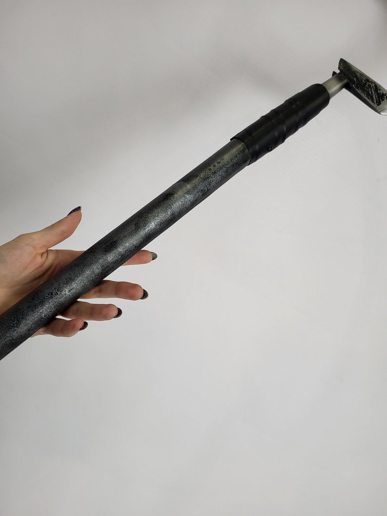 Death Wolf Sickle Cosplay Prop on a Long Stick | FINISHED&PAINTED - Etsy