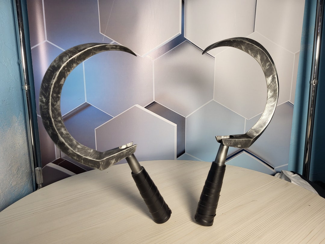 Death Wolf Sickle Cosplay Prop FINISHED&PAINTED - Etsy Australia