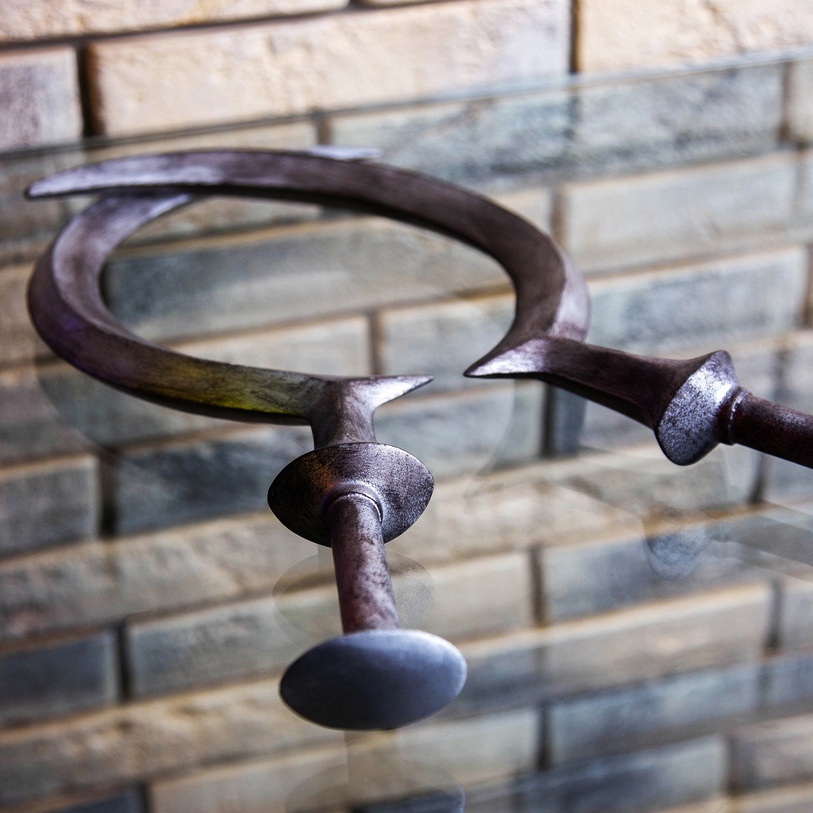 Sickle Cosplay Prop Dimitrescu Daughters Resident Evil FINISHED&PAINTED ...