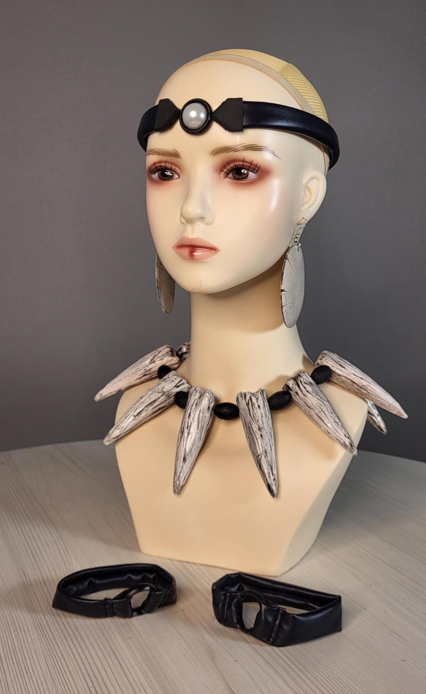 Painted Princess Wolf Mask | Fur Cape Cosplay Costume - Etsy