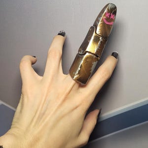 Inspired Plastic Prosthesis Finger | FINISHED&PAINTED - Etsy