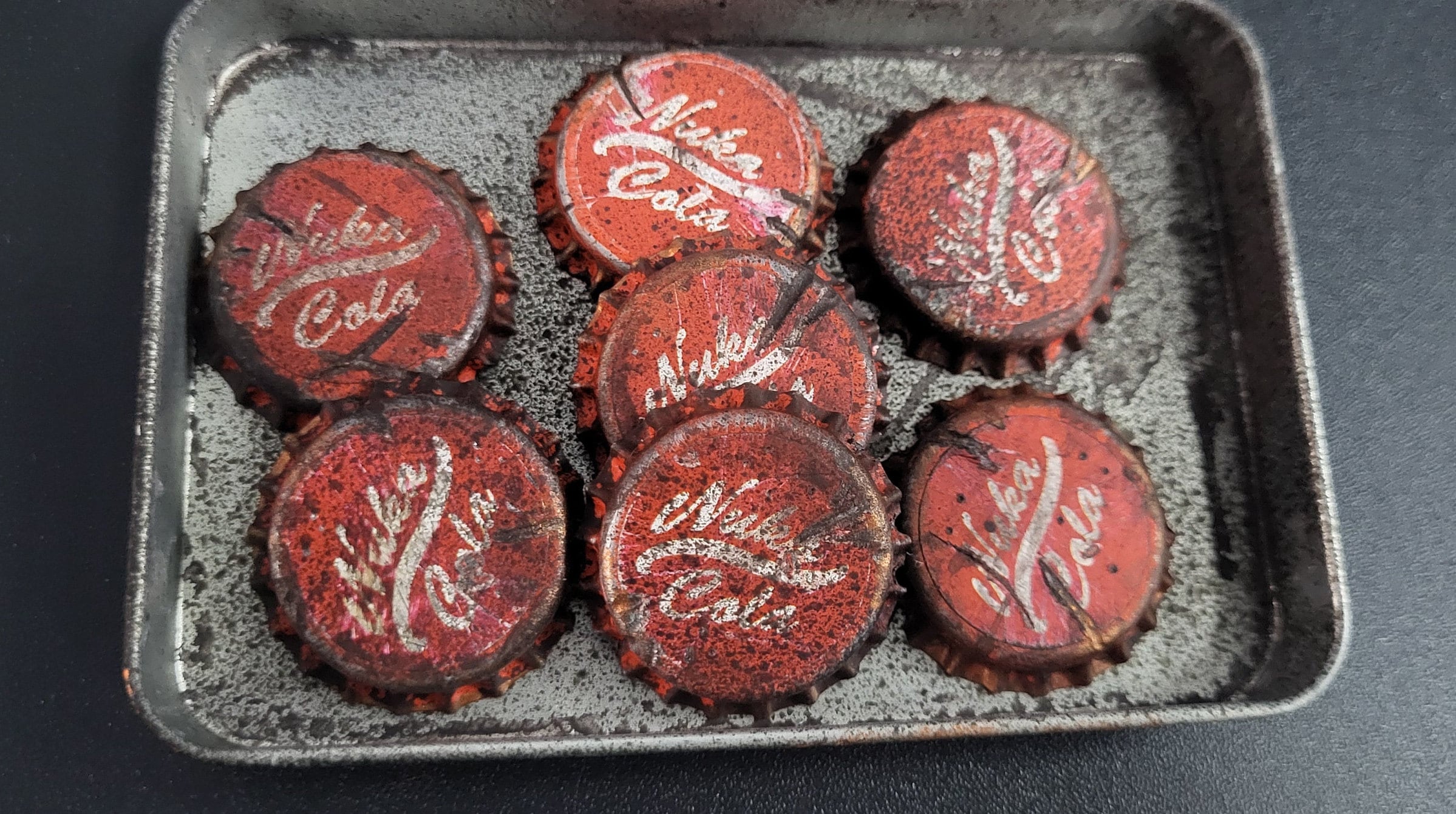 Post-apocalyptic Coin Caps Stash Box, Cosplay Prop Ready for Shipping ...