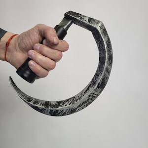 Death Wolf Sickle Cosplay Prop Movable| FINISHED&PAINTED - Etsy