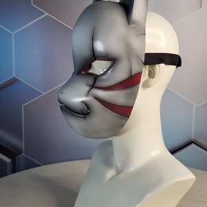 Japanese Aged Kitsune Ninja Fox Demon Mask | FINISHED&PAINTED - Etsy