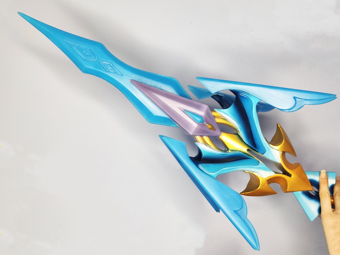 Calamity Queller Spear With Light| Shenhe Weapon | Genshin Impact ...
