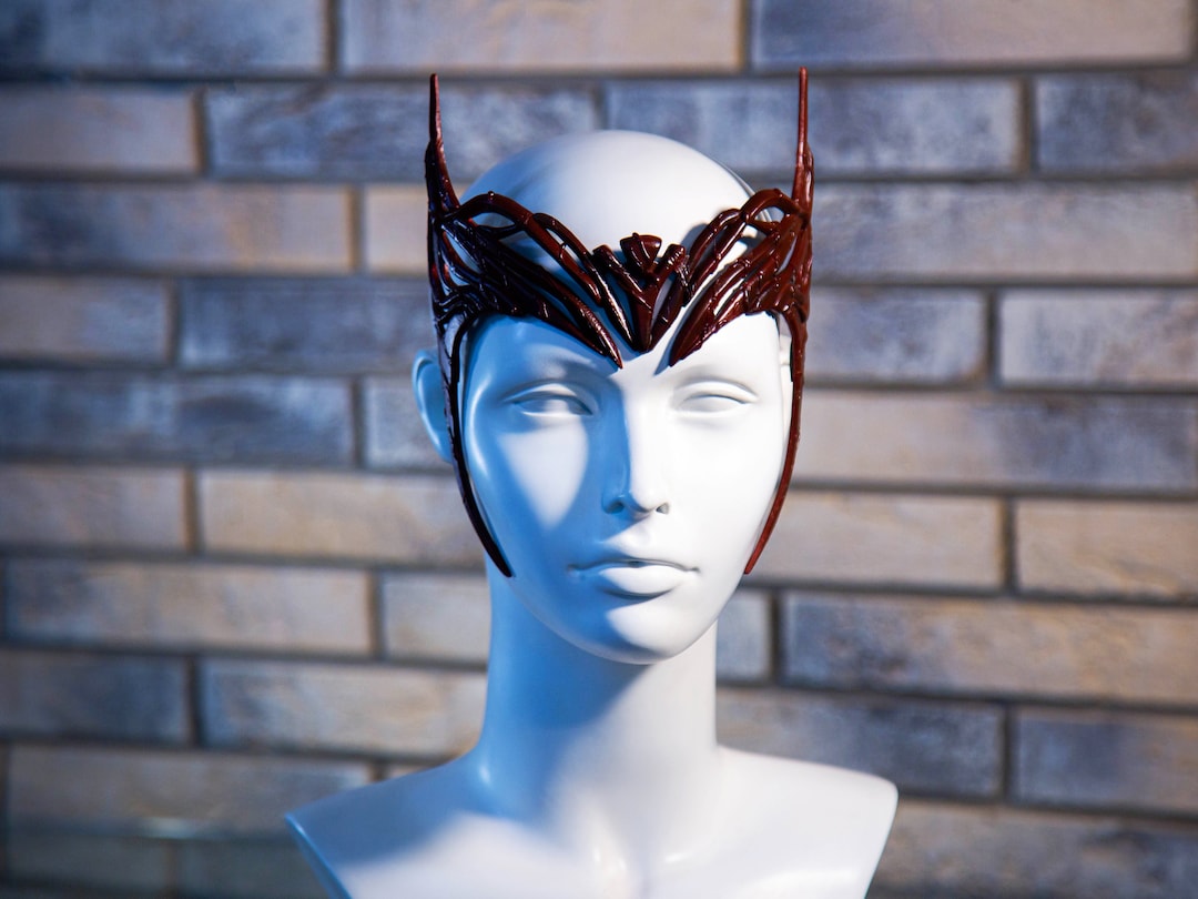 Wanda Maximoff Tiara | Scarlet Witch Crown Headpiece | FINISHED&PAINTED ...