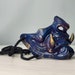 Japanese Samurai Oni Demon Blue Half Mask | FINISHED&PAINTED - Etsy
