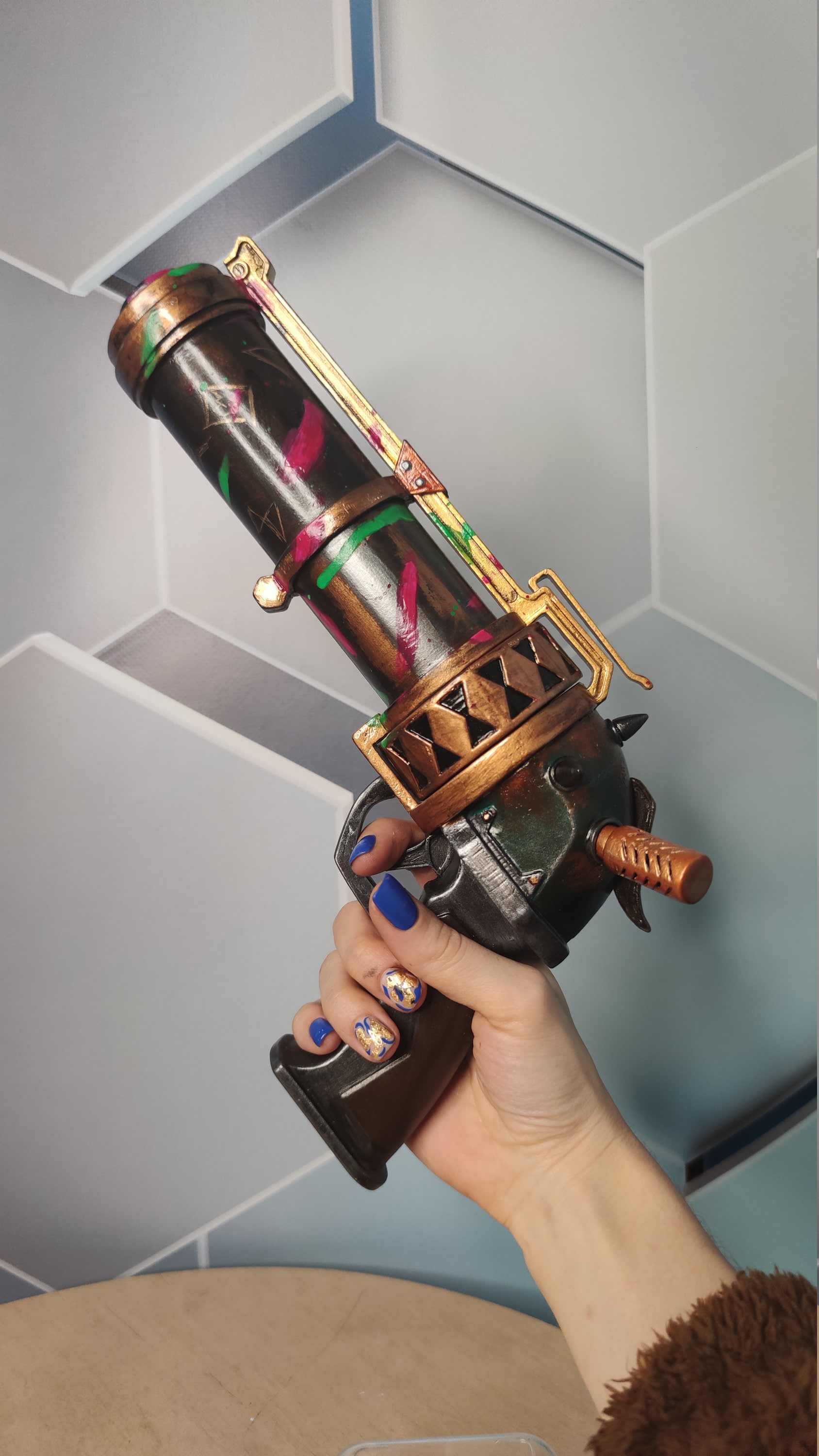 Jinx Zap Gun Zapper Pistol Arcane FINISHED&PAINTED - Etsy