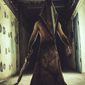 Executioner Horror Costume | Pyramid Male Costume |triangle Helmet ...