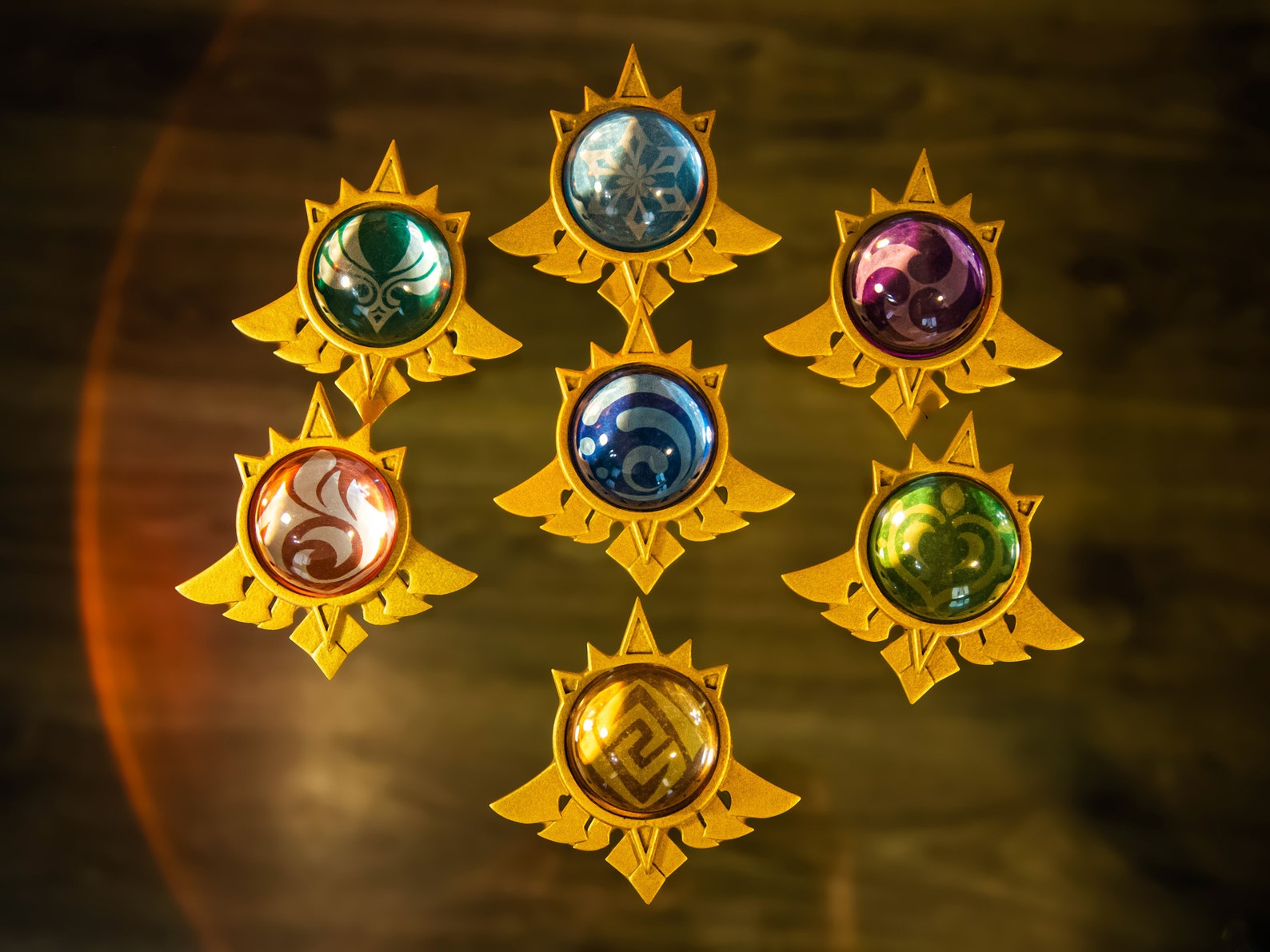 Mondstadt Characters Vision Genshin Impact - Etsy