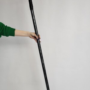 Death Wolf Sickle Cosplay Prop on a Long Stick | FINISHED&PAINTED - Etsy