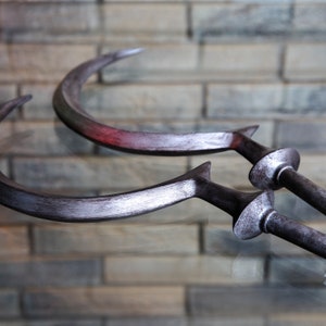 Sickle Cosplay Prop Dimitrescu Daughters Resident Evil FINISHED&PAINTED ...