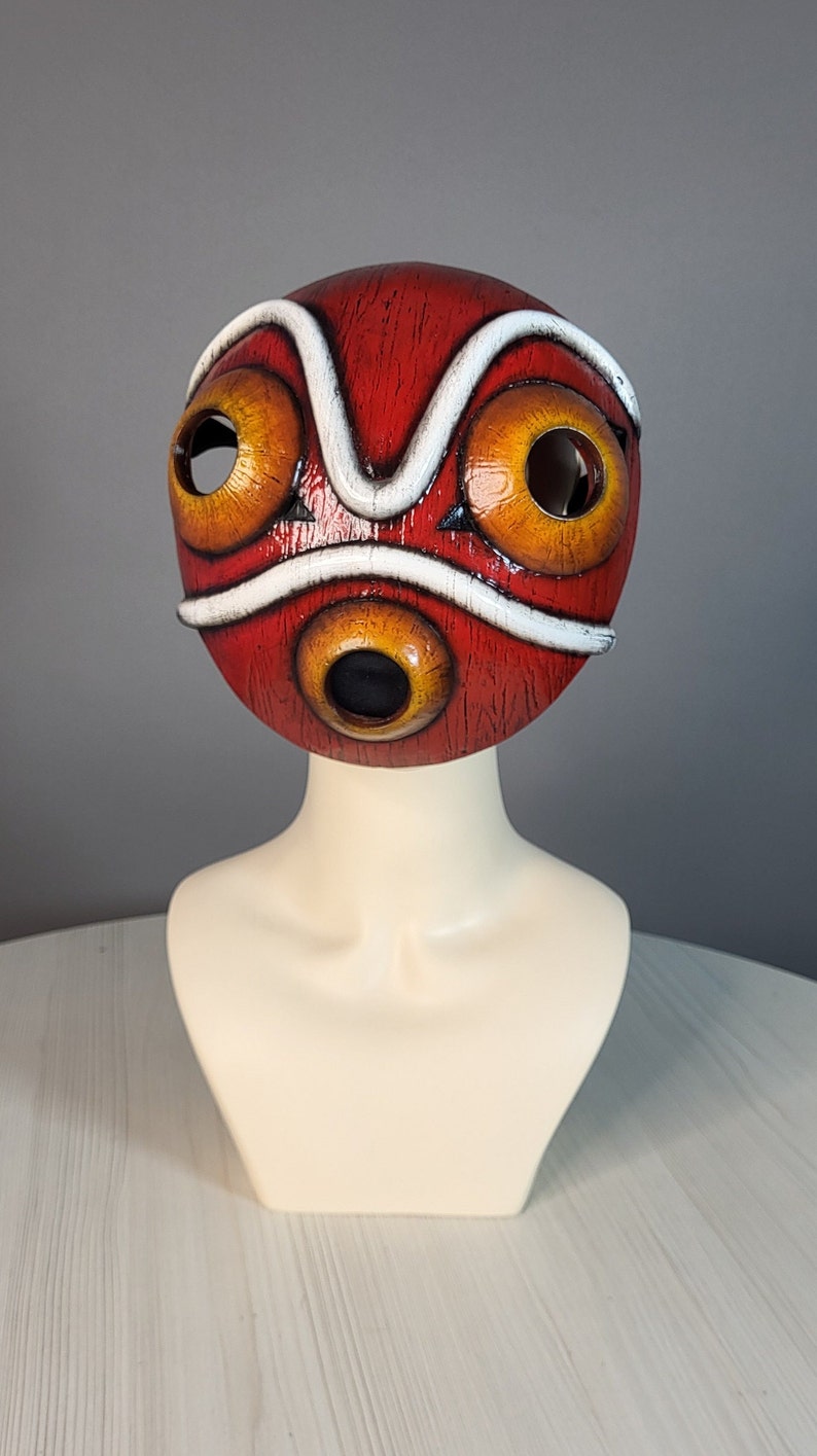 Painted Princess Wolf Mask | Fur Cape Cosplay Costume - Etsy