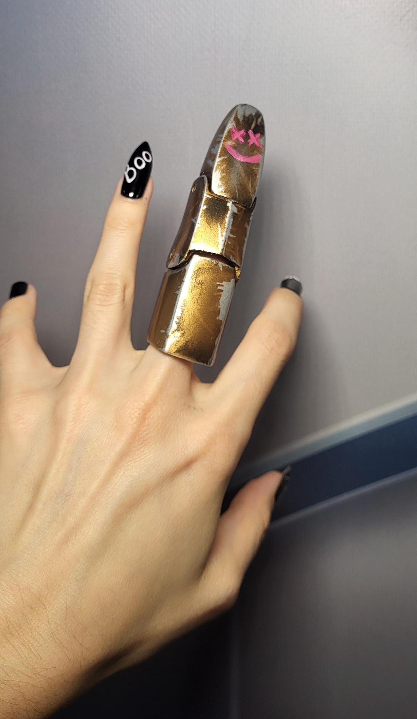 Inspired Plastic Prosthesis Finger | FINISHED&PAINTED - Etsy