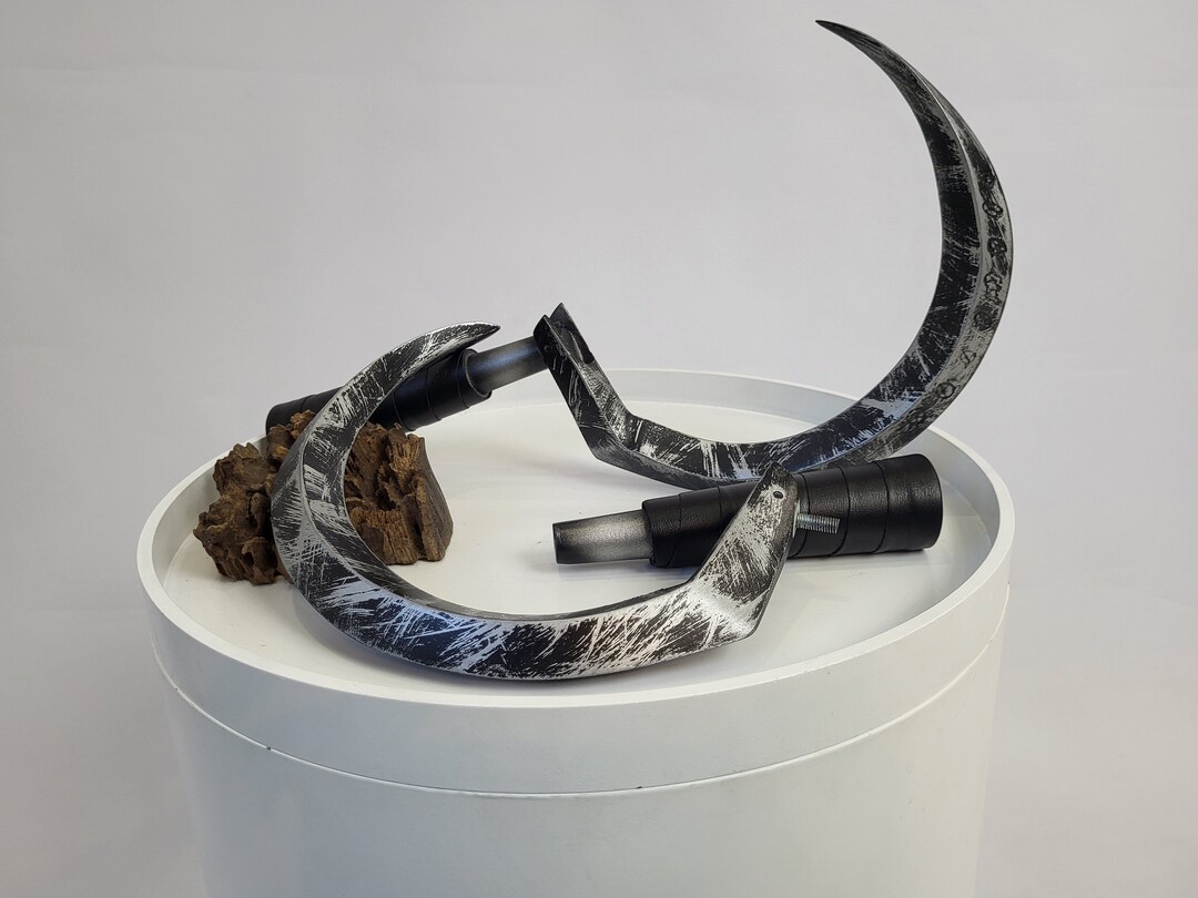 Death Wolf Sickle Cosplay Prop FINISHED&PAINTED - Etsy
