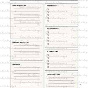 ADHD Friendly Task List, Neurodivergent To-do List, Prioritizing ...