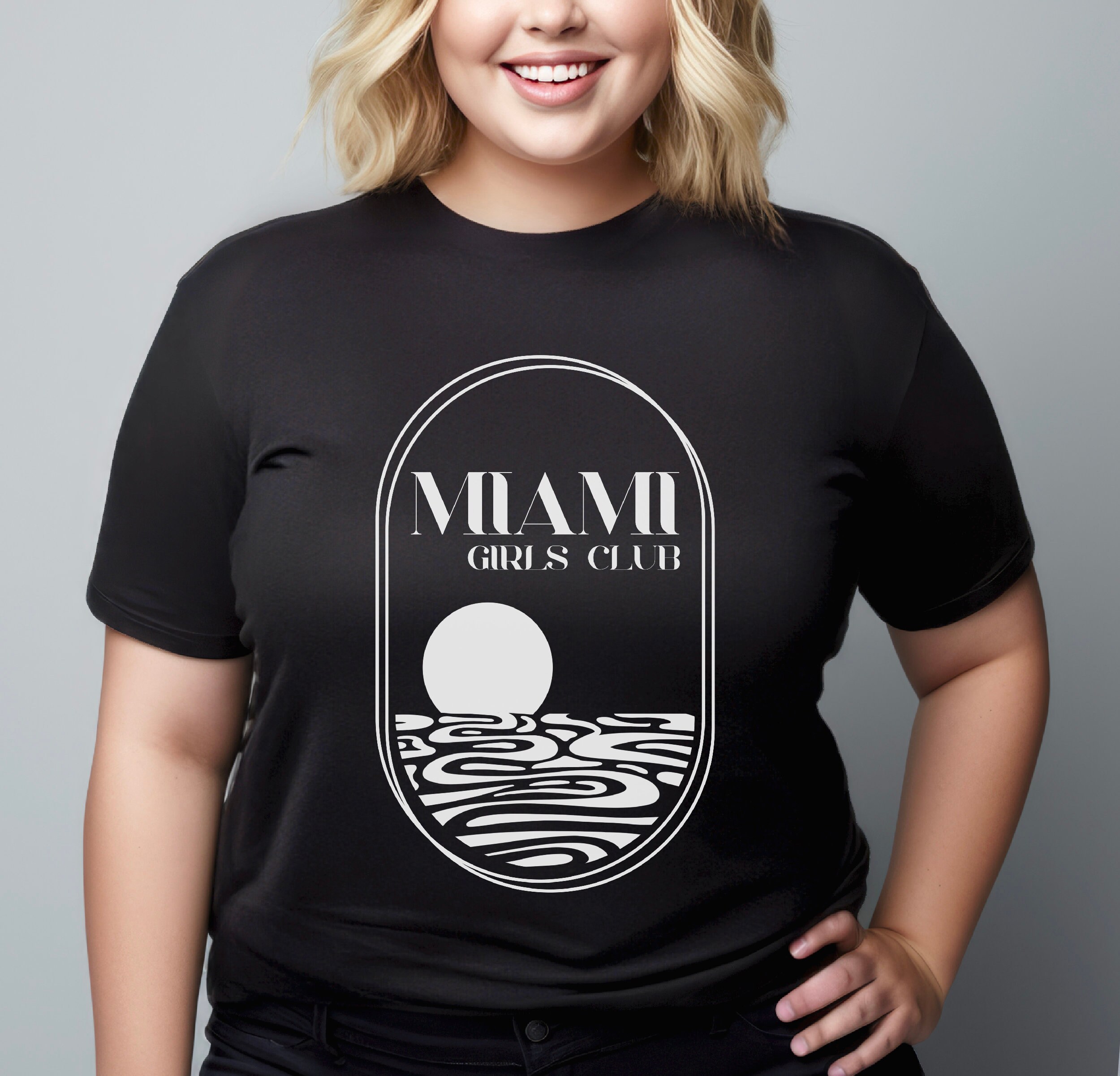 Miami Girls Club Shirt Design for Cricut DIY - Etsy