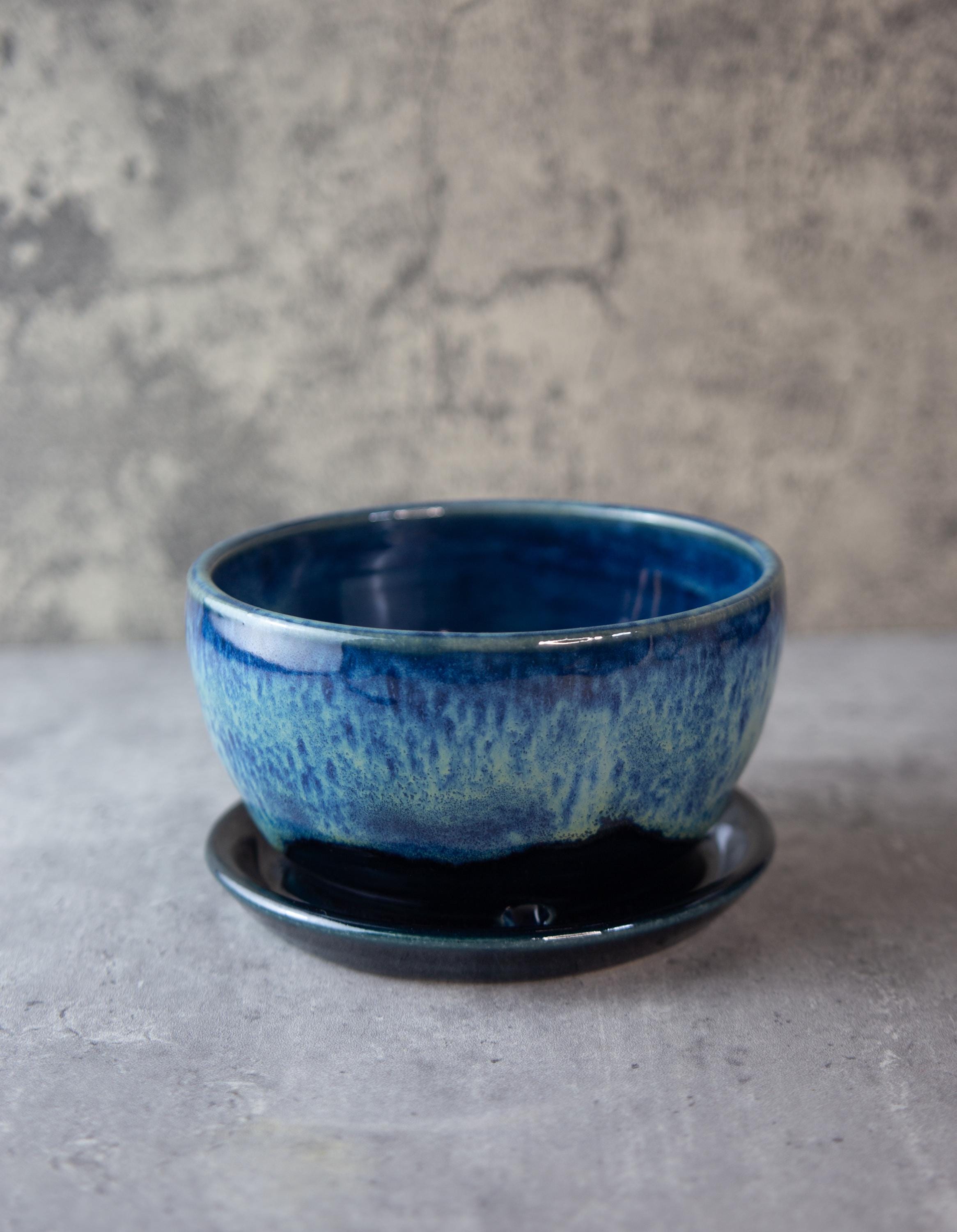 Ceramic Planter With Drainage Holes, Planter With Drainage, Ceramic Pot ...