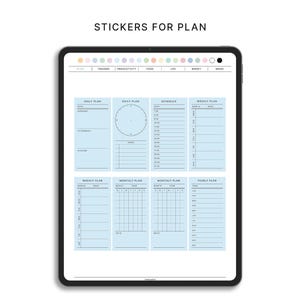Goodnotes Stickers for Planning | Widget Stickers | Pre-cropped ...