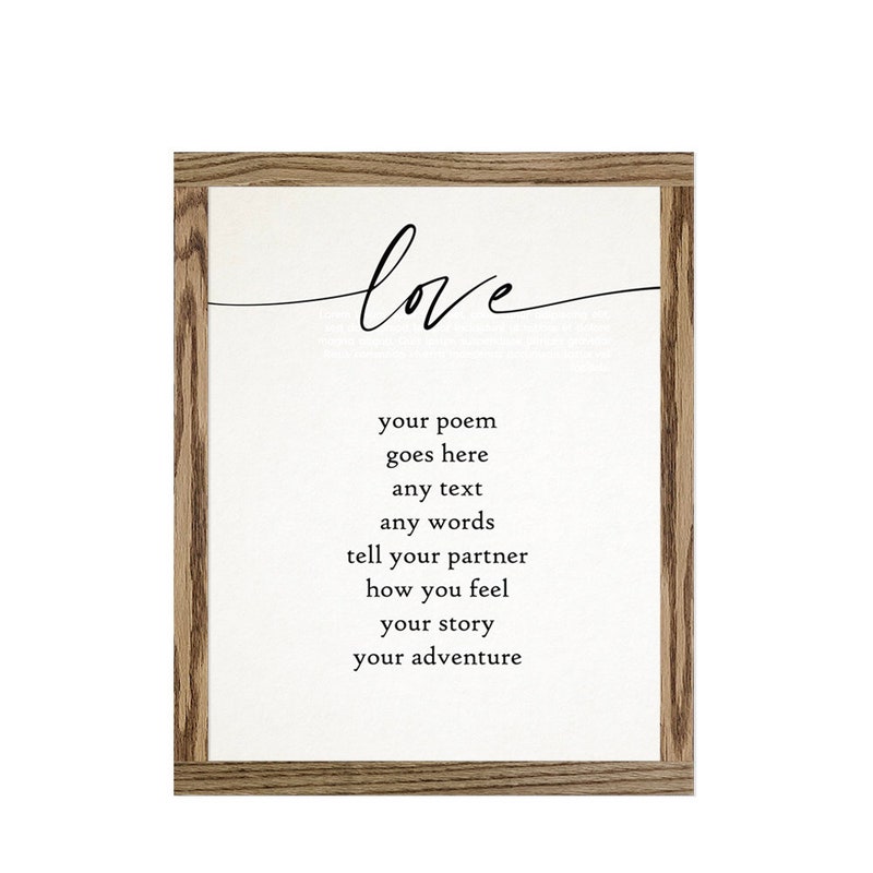 Love Poem Gift - 60+ Gift Ideas for 2025