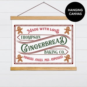 Custom Gingerbread Co. Sign Custom Farmhouse Gingerbread Sign - Etsy