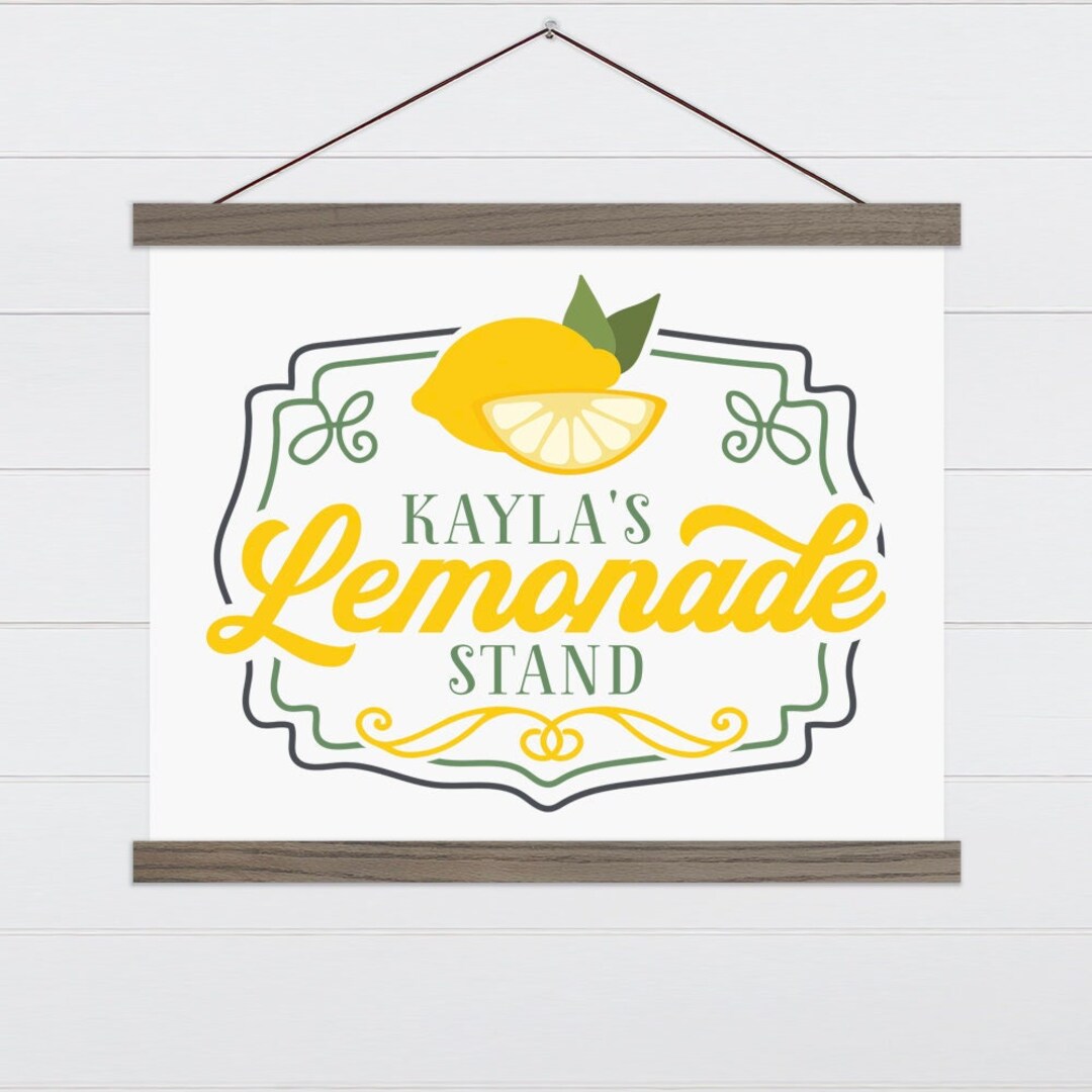 Custom Lemonade Stand Summer Lemonade Sign Farmhouse Lemonade Stand ...