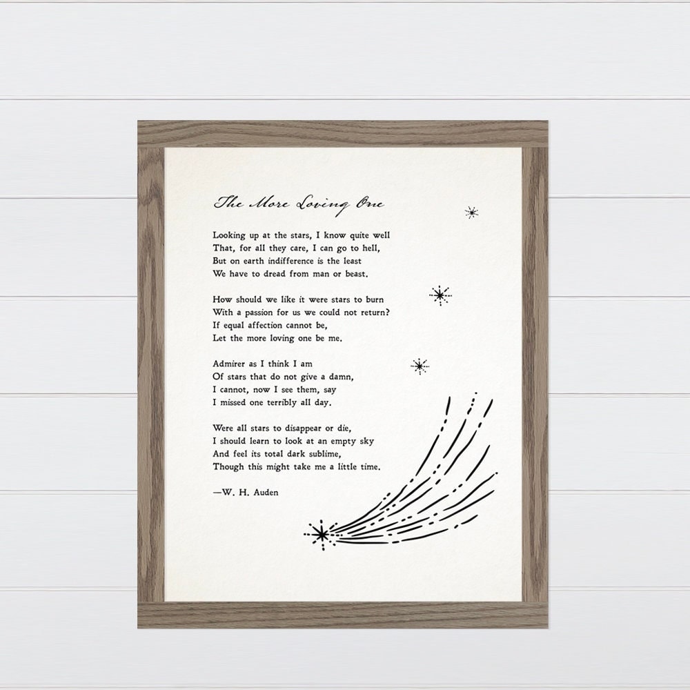 Star Poem Wall Hanging Star Word Wall Art Farmhouse Word Art - Etsy