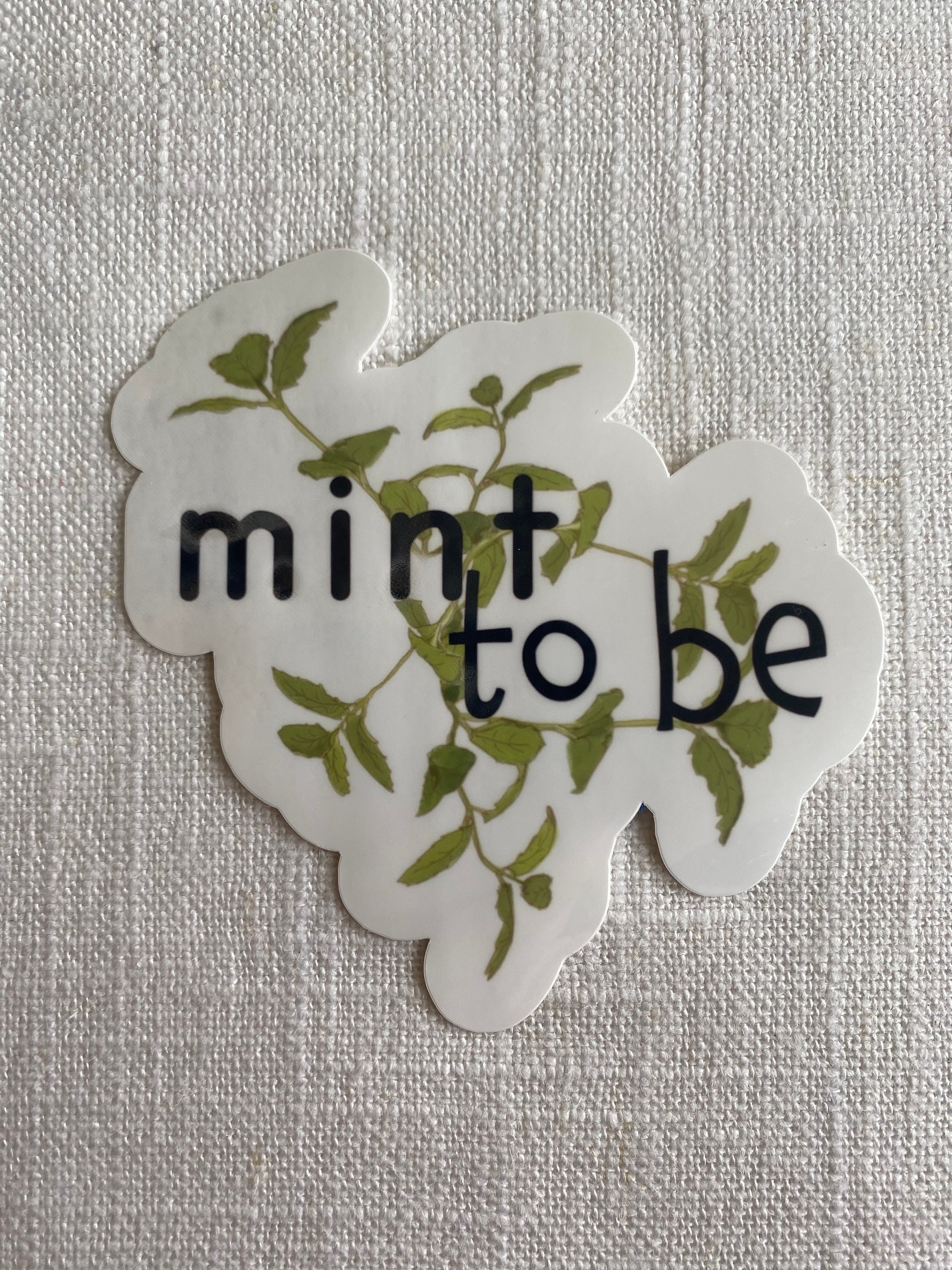 Herb Plant Sticker Houseplant Sticker Waterproof Sticker | Etsy