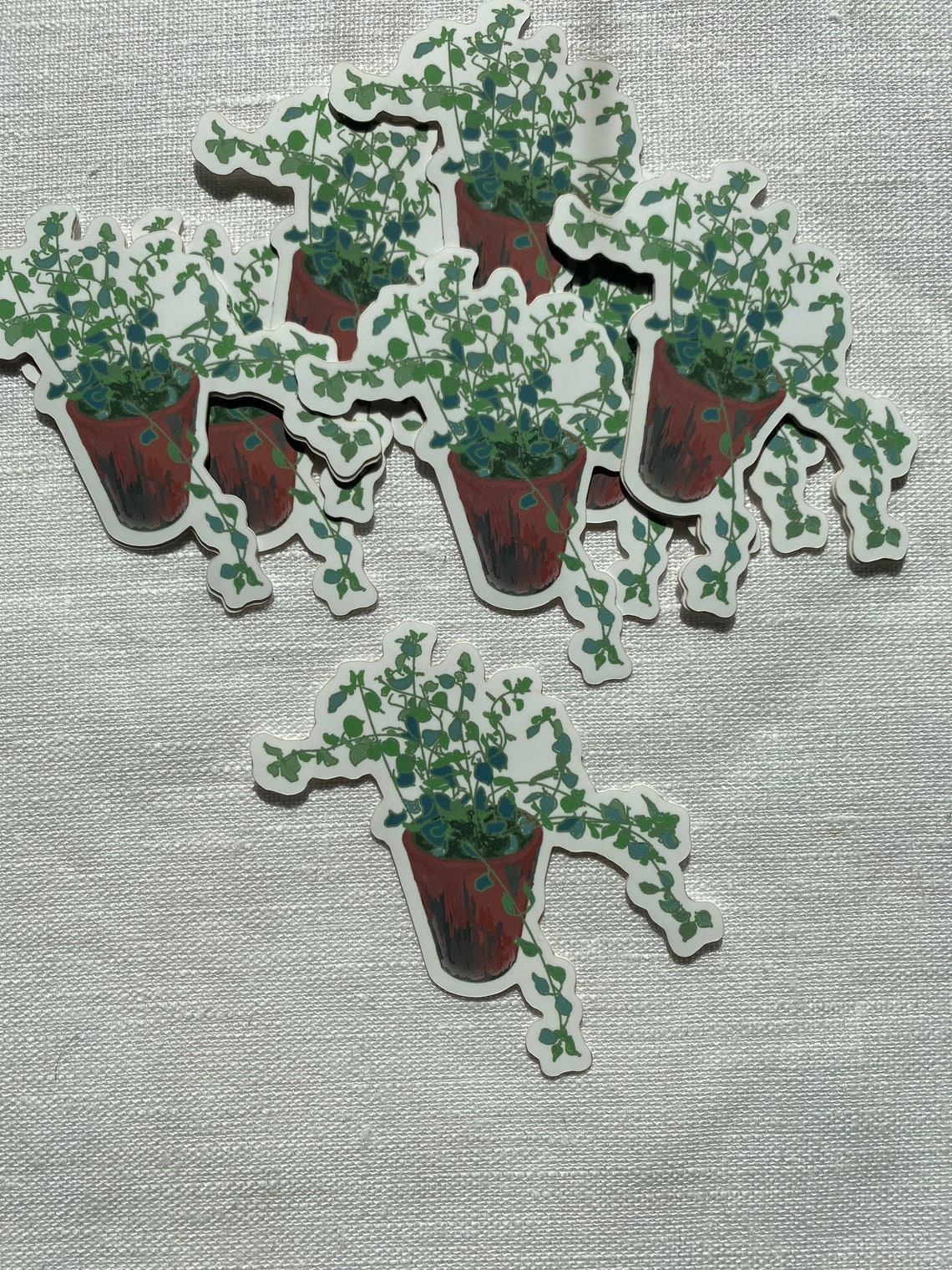 Plant Sticker Waterproof Herb Matte Vinyl Decal Oregano | Etsy UK