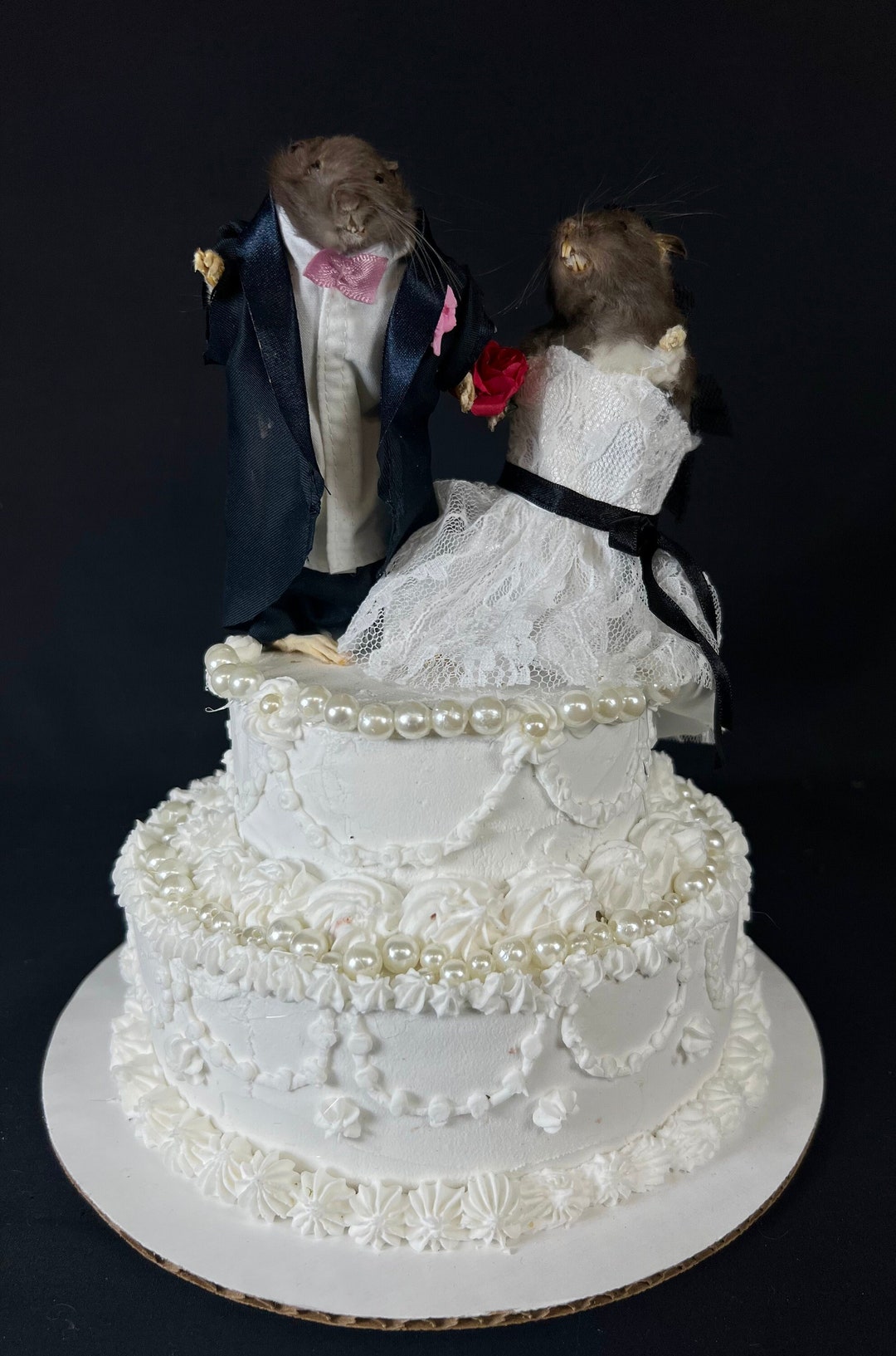 Till’ Death - Wedding Cake Taxidermy Rats - Etsy