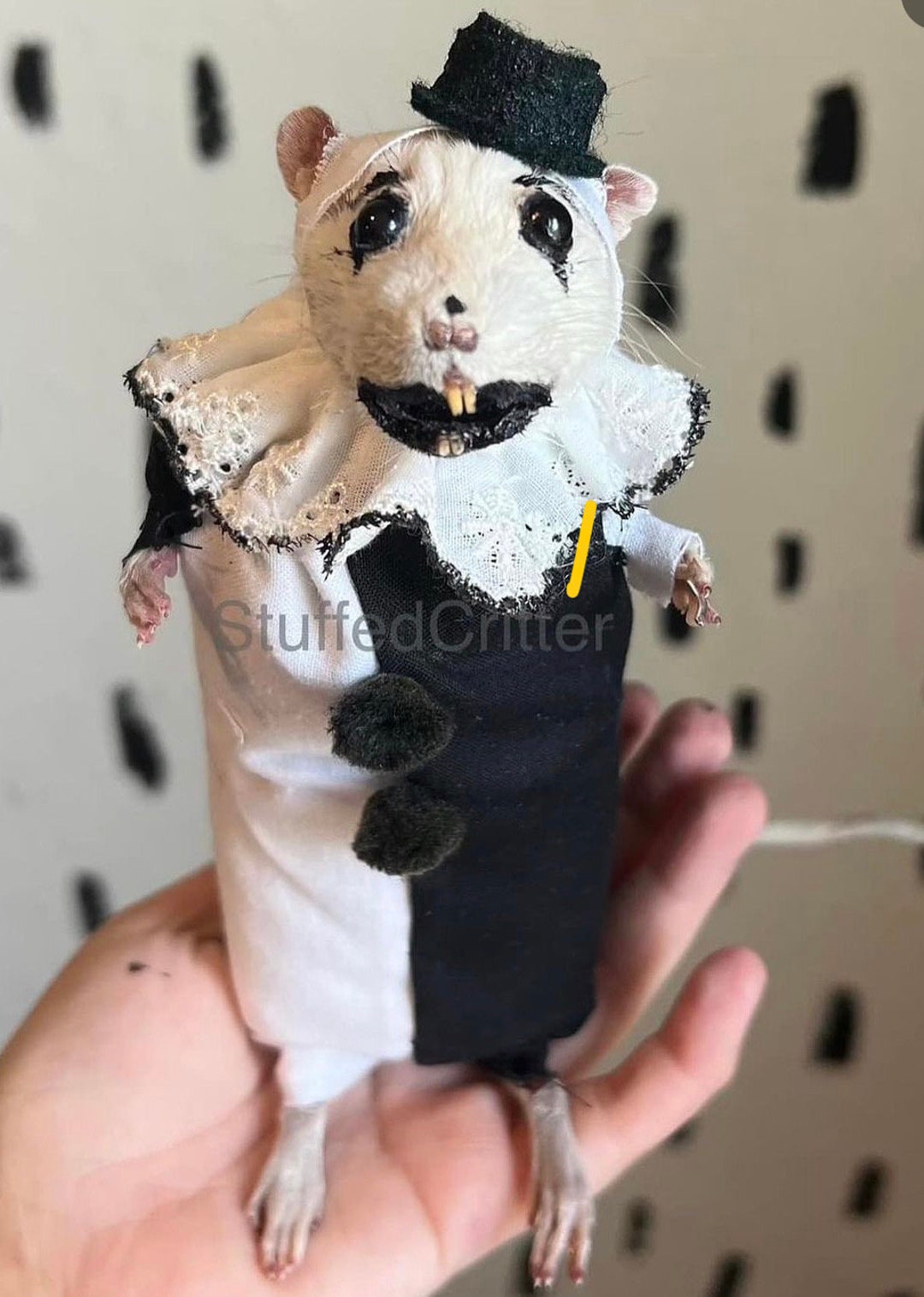 Terrifier Taxidermy Rat - Etsy