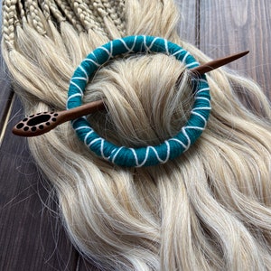 Hair Pin | Dreadlock Ring Barrette | Dreads Decoration | Hippie Style ...