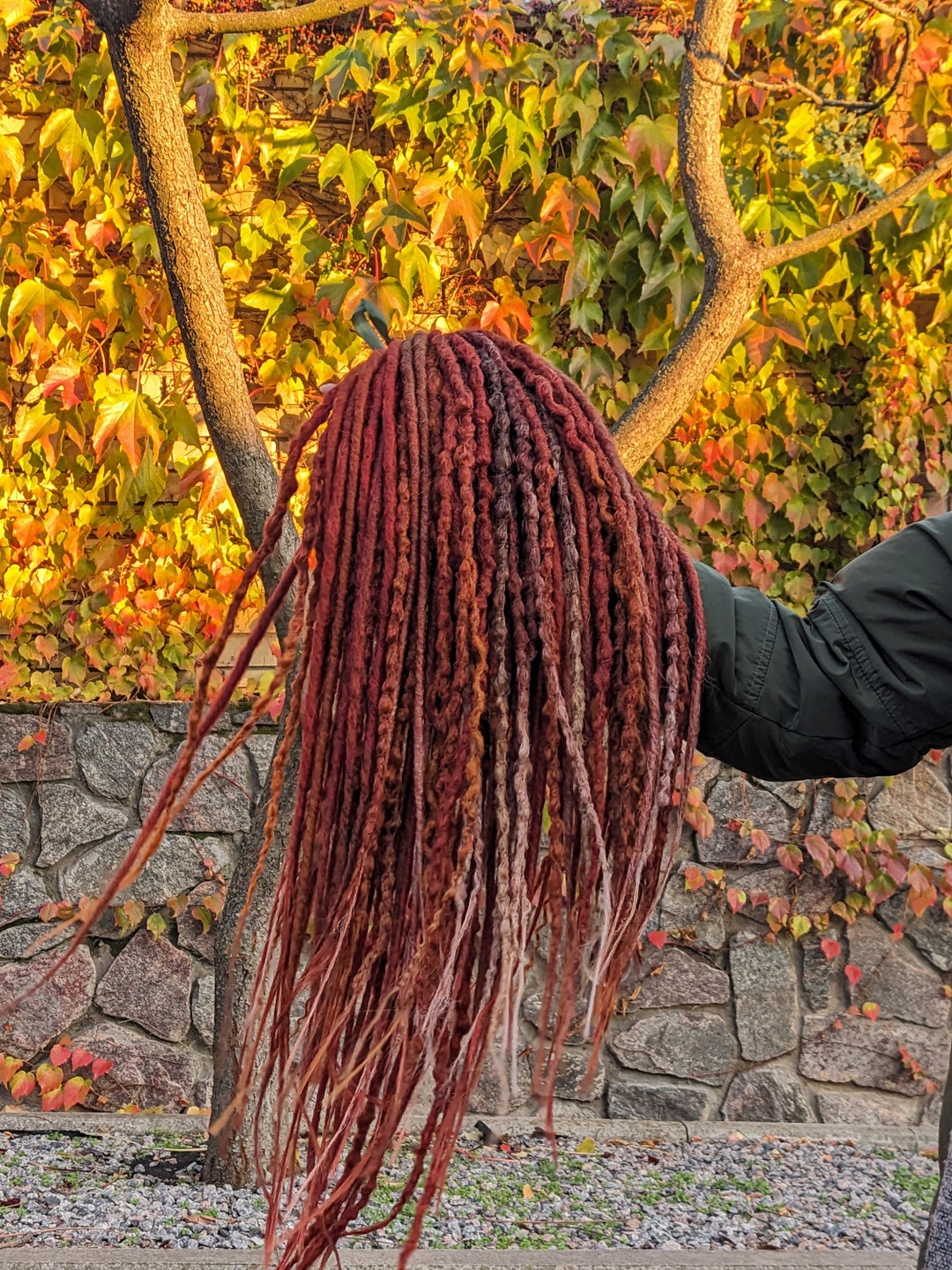 Synthetic Dreadlocks Wavy Dreadlocks Viking Dreads Red Dreadlocks ...