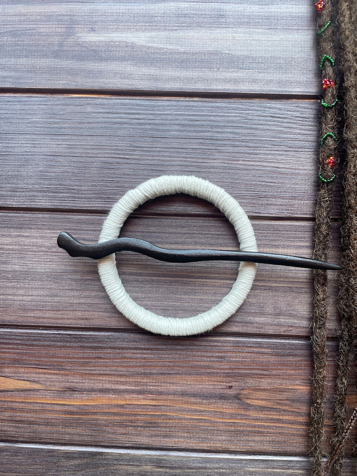 Dreadlock Ring Barrette | Dreadlock Ornaments | Dreads Decoration ...