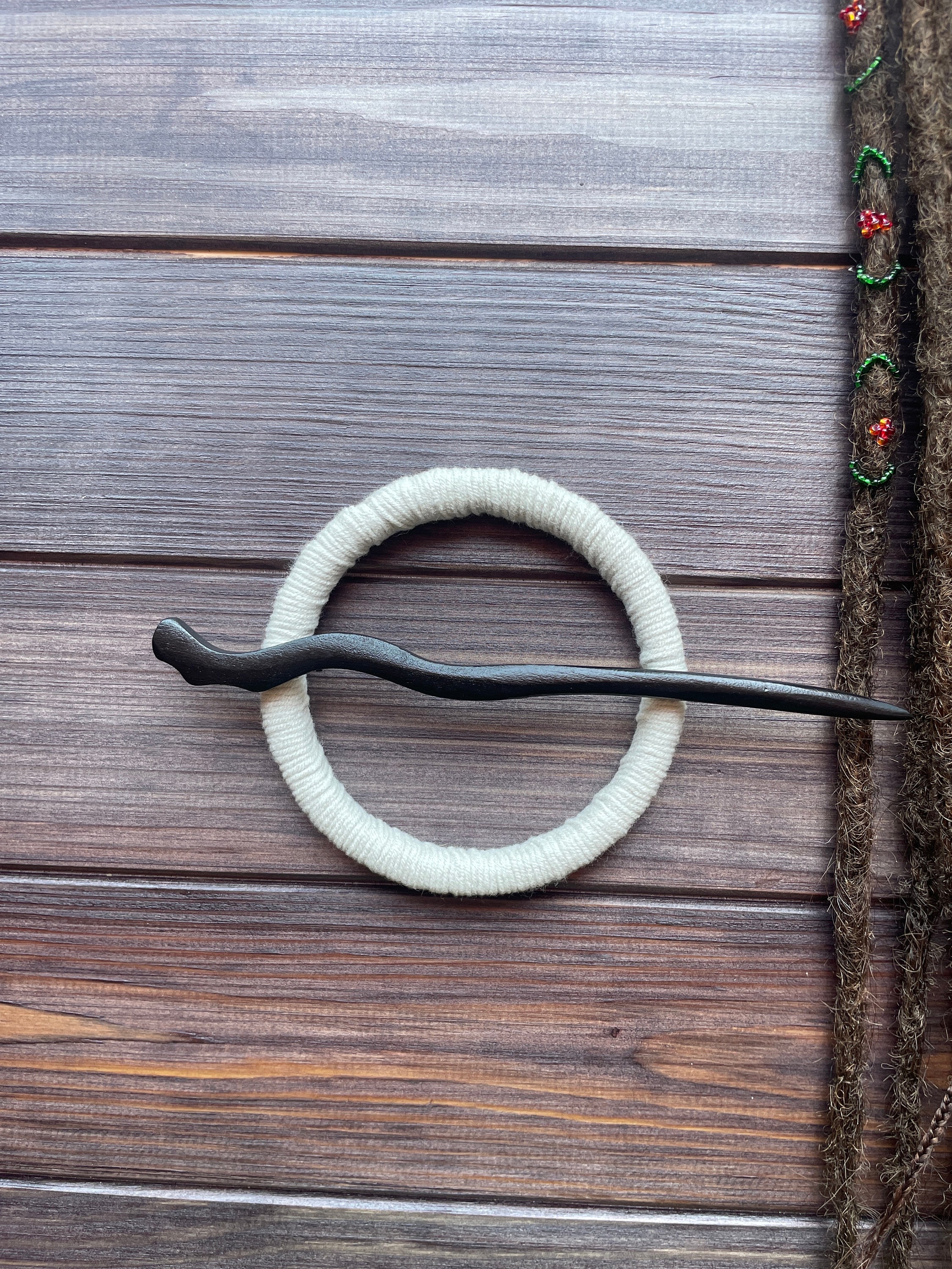 Dreadlock Ring Barrette | Dreadlock Ornaments | Dreads Decoration ...