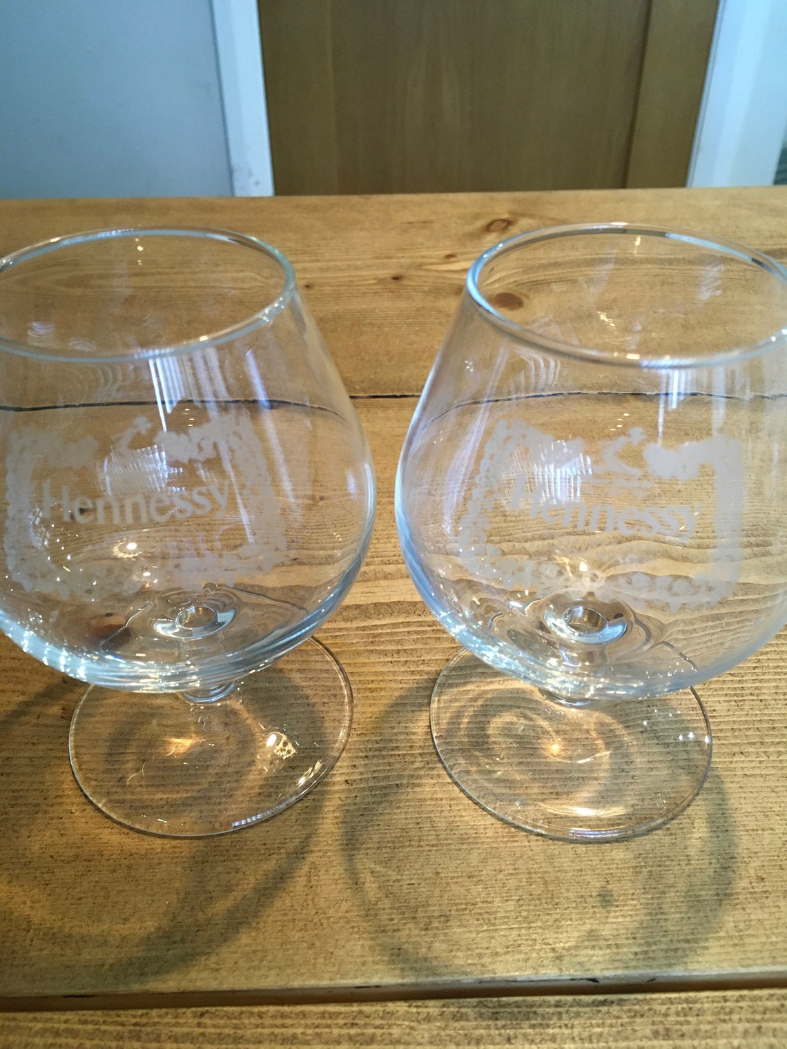 Two Hennessy Cognac Brandy Balloons - Etsy