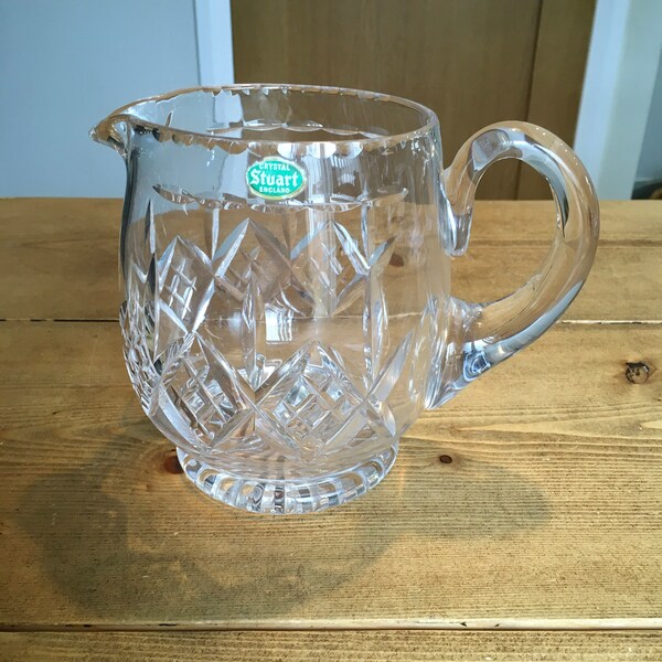 Stuart Crystal Jug - Etsy