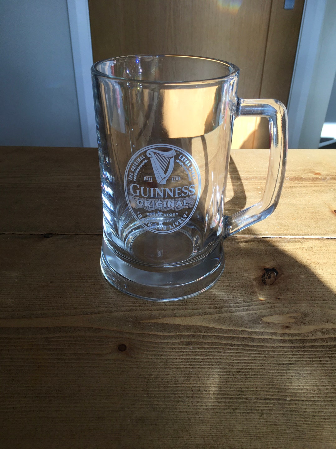 Collectable Guinness Glass Tankard Original Extra Stout - Etsy