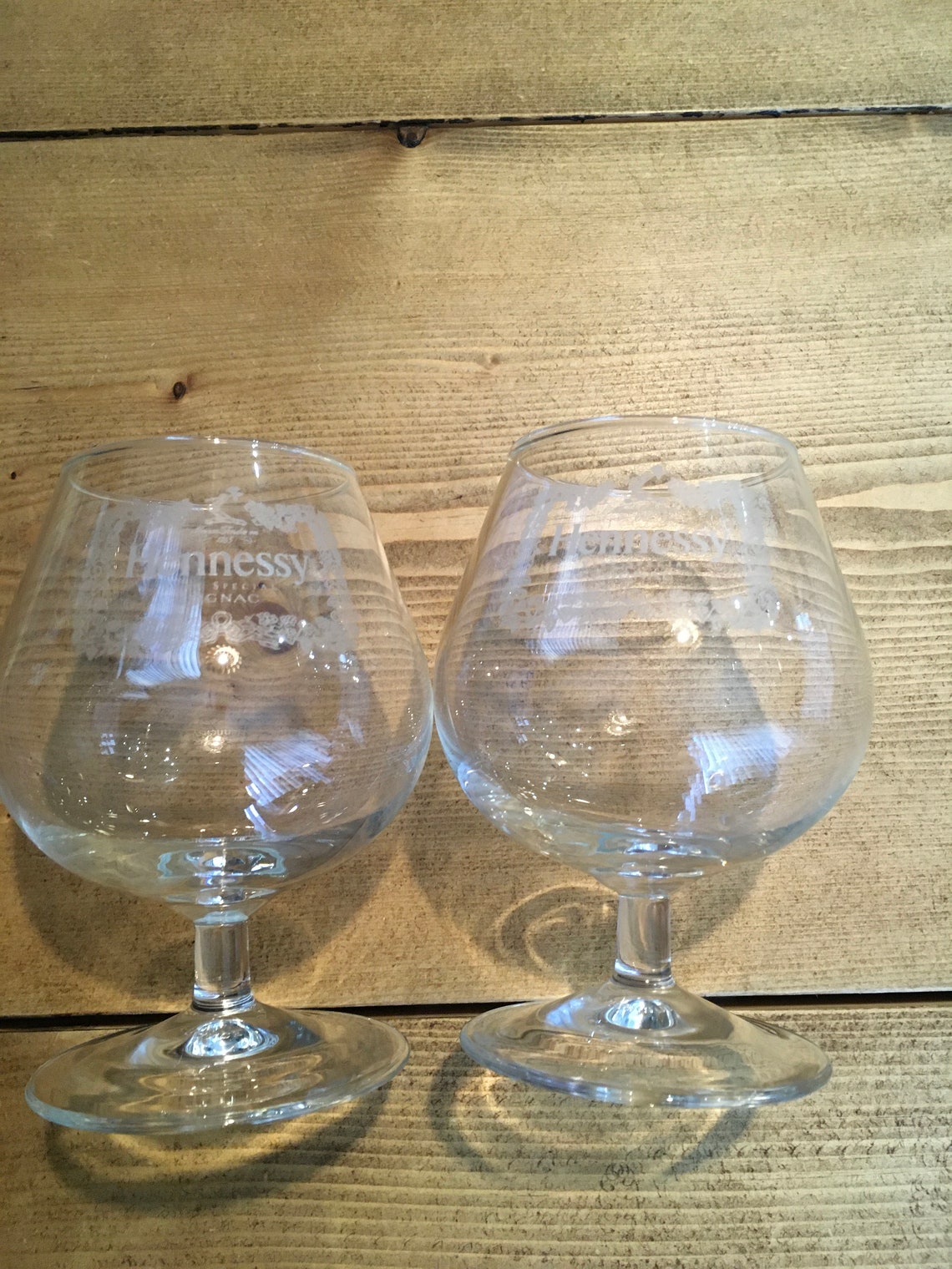 Two Hennessy Cognac Brandy Balloons - Etsy