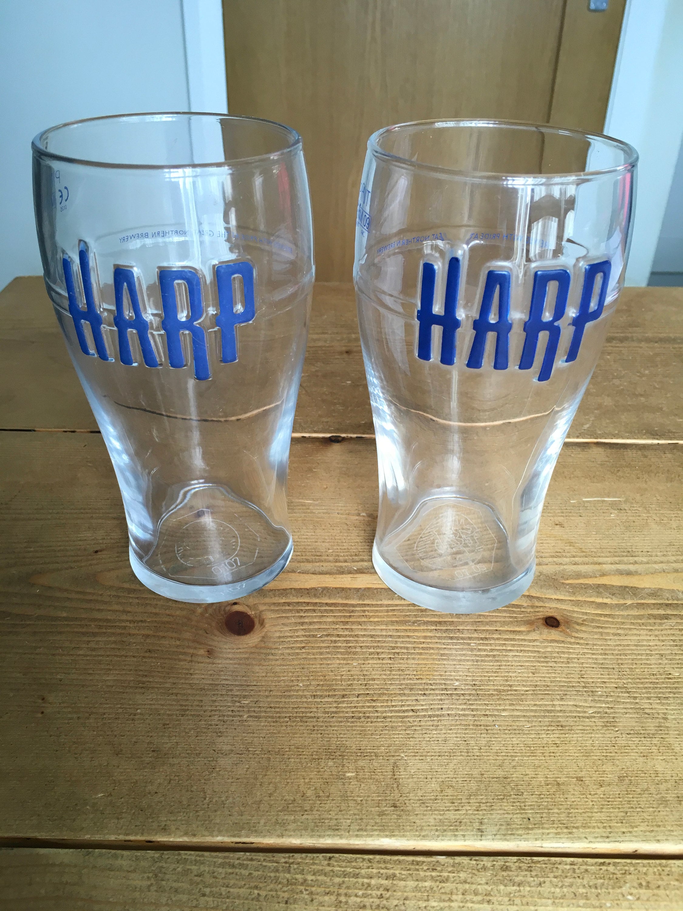 Harp Beer Glass