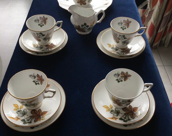 Royal Tara Bone China, Made in Galway, Ireland Tea Set for Four ...