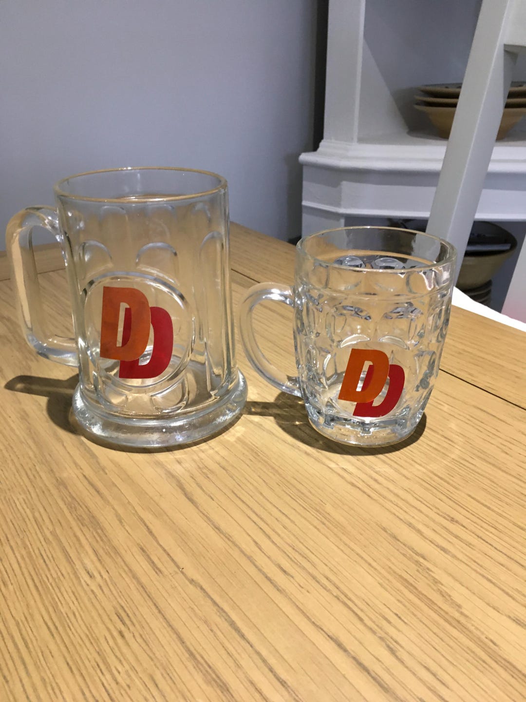 Vintage Draught Double Diamond Pint & Half Pint Tankards - Etsy