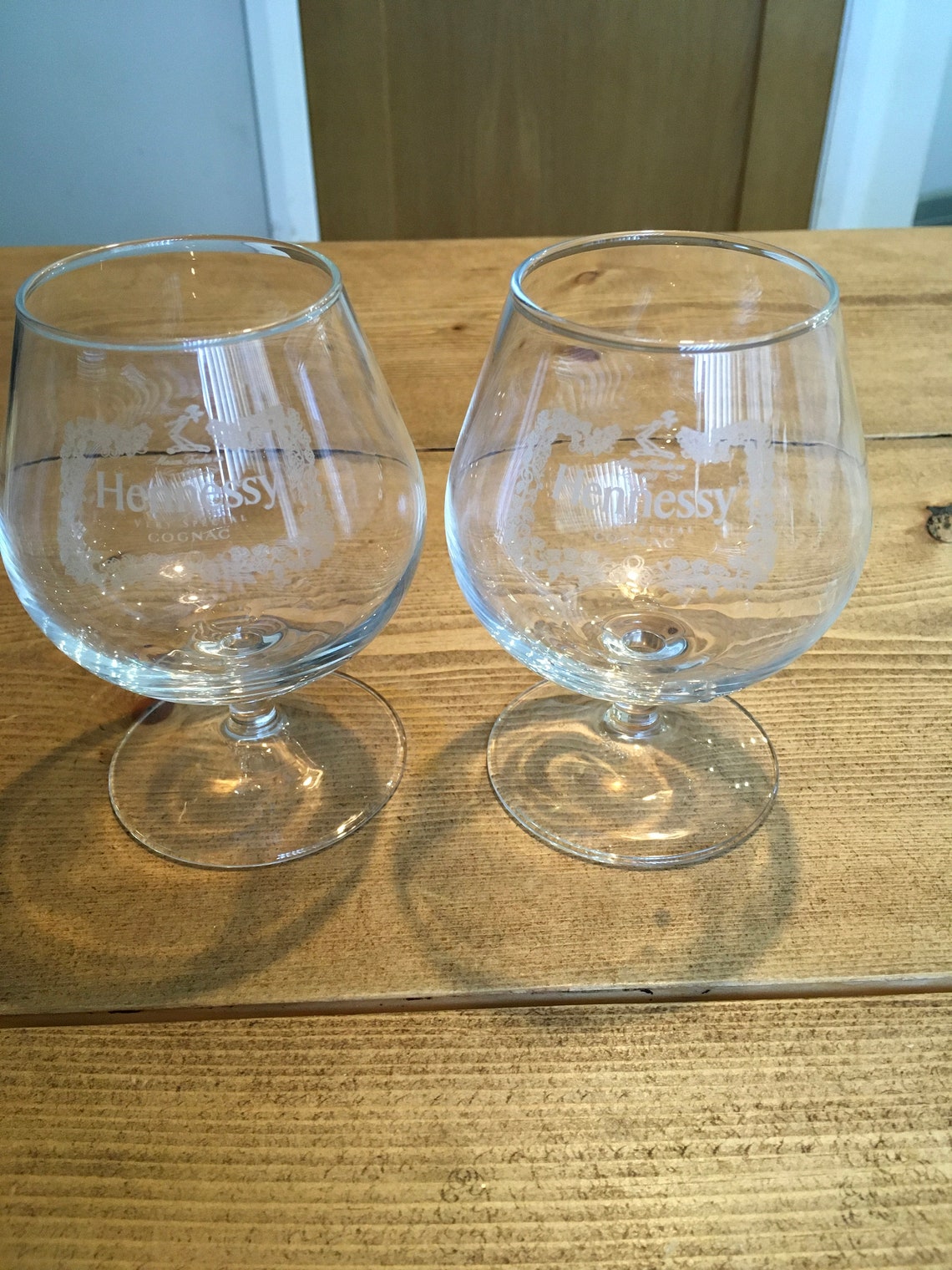 Two Hennessy Cognac Brandy Balloons - Etsy