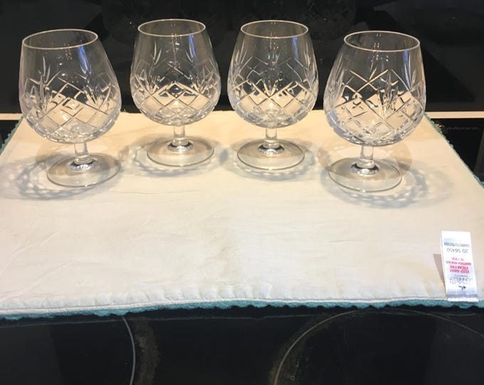 Set of Four Royal Rock (RCR) Crystal Brandy Balloons - Etsy
