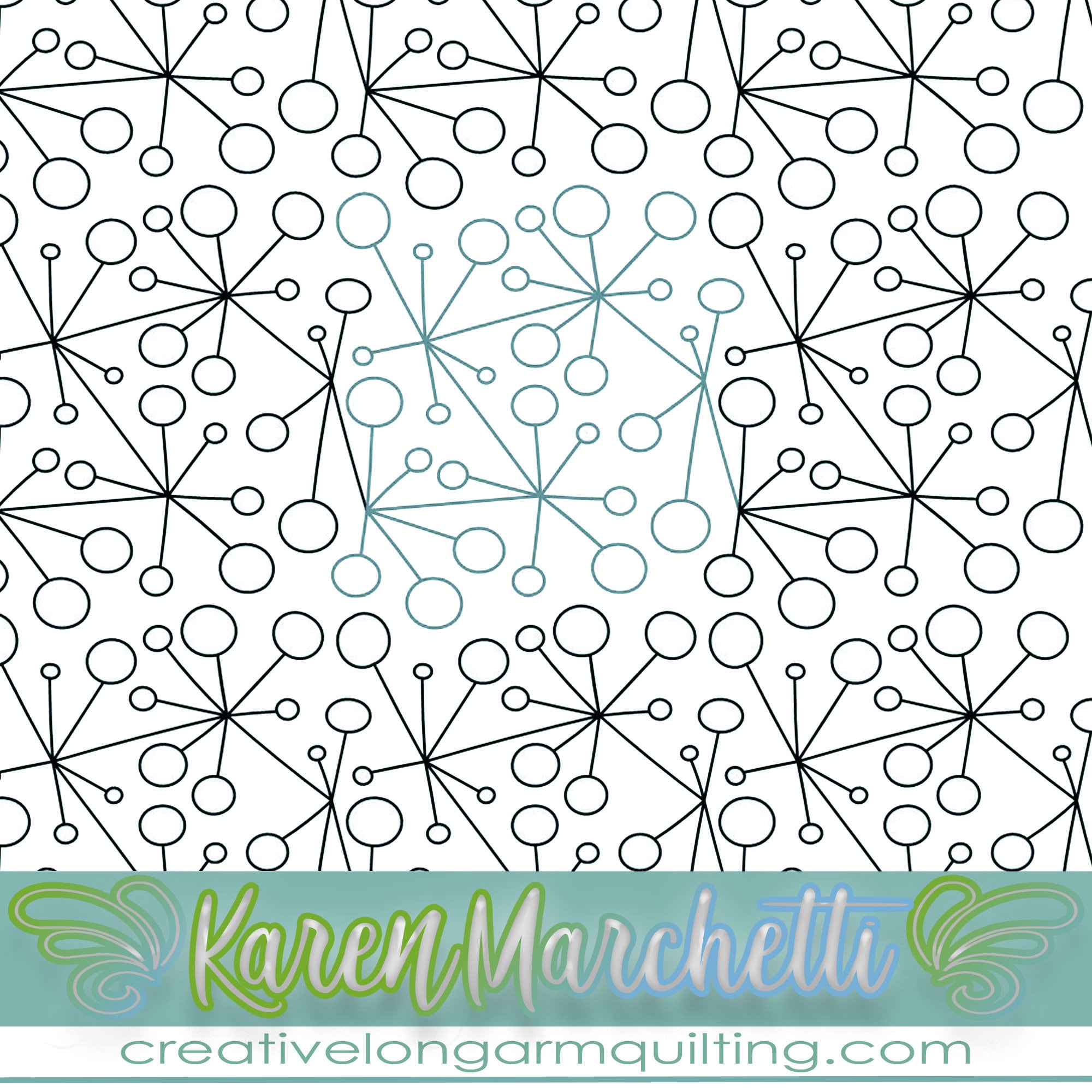 Mod Tink Simple Longarm Quilting Digital Pattern for Edge to Edge E2e ...