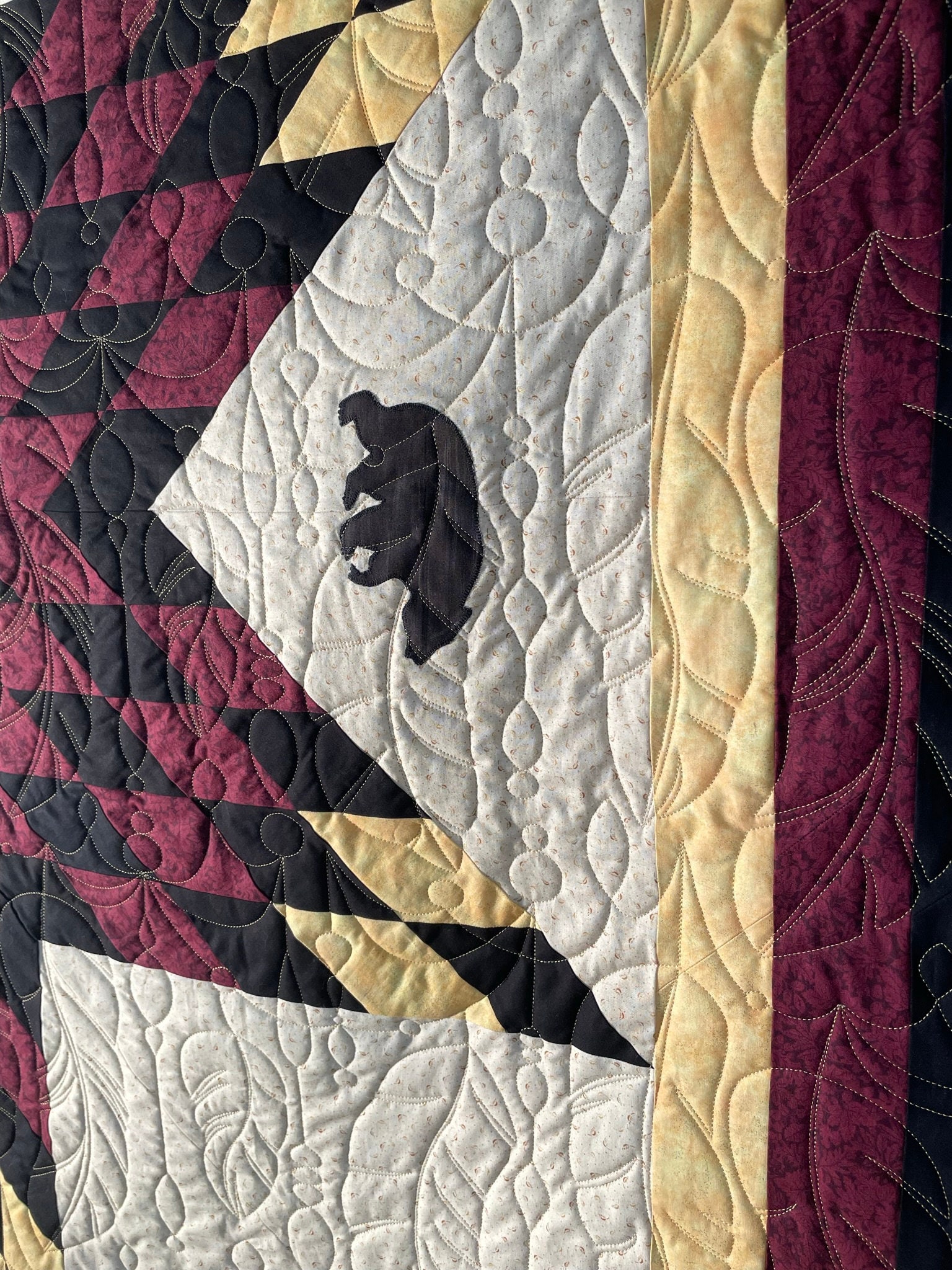 Boho Dreams Longarm Quilting Digital Design Pattern Edge to Edge E2e Panto Pantograph ...